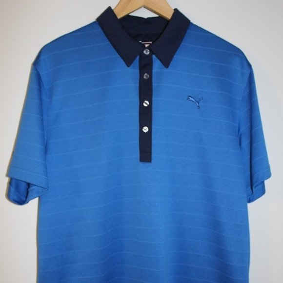 Puma | Shirts | Blue Barnsley Resort Puma Golf Polo | Poshmark